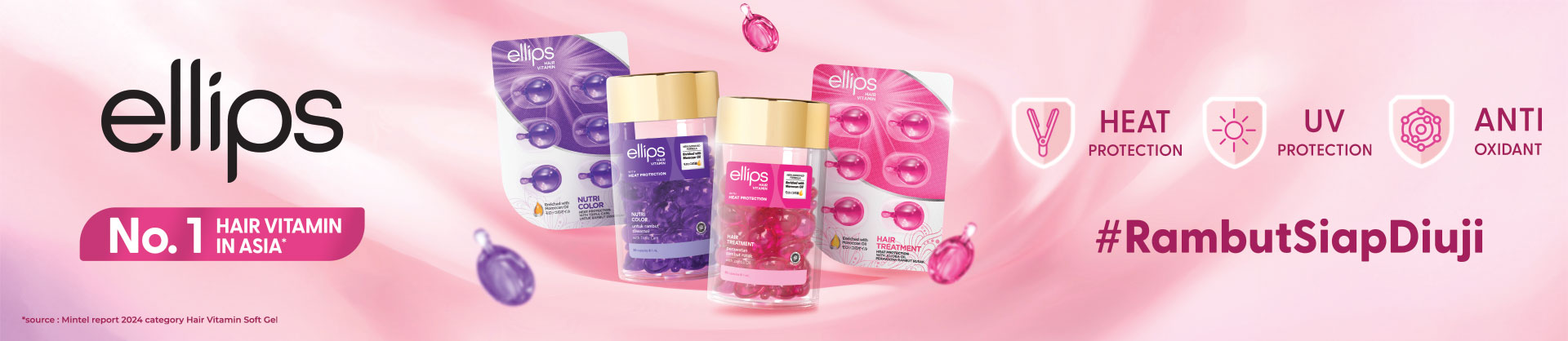 Ellips, pionir vitamin rambut di Indonesia
