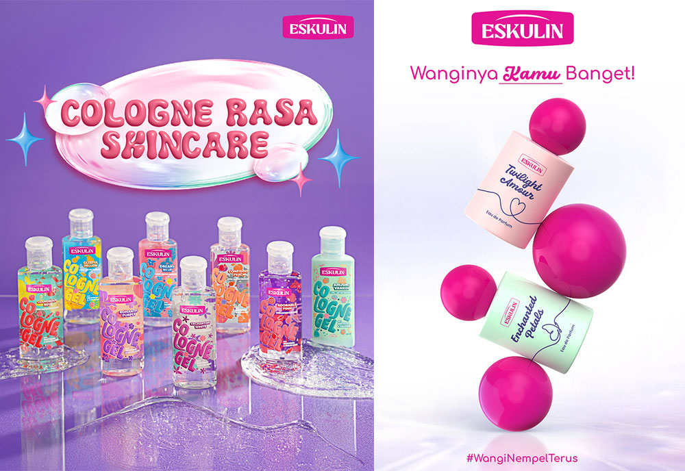 Eskulin Memperkenalkan New Eskulin Cologne Gel dan Eskulin Eau de ...